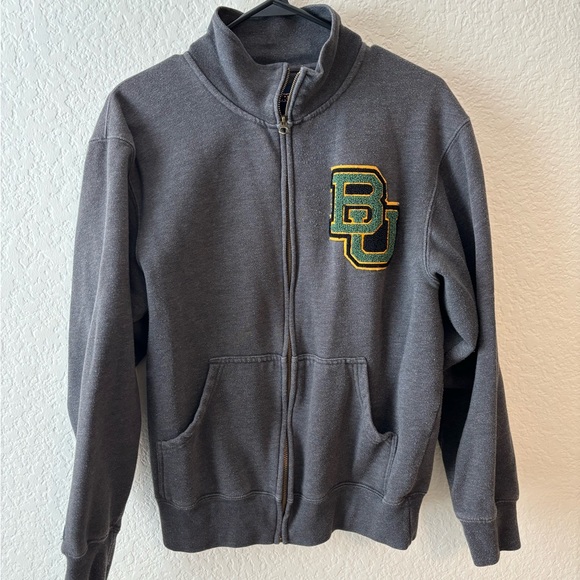 Jansport | Jackets & Coats | Grey Large Logo Jansport Baylor University ...
